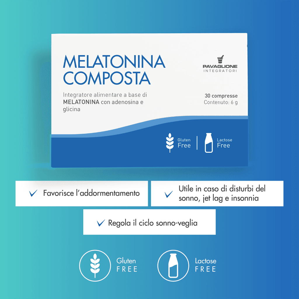 Melatonina Composta - Pavaglione Integratori